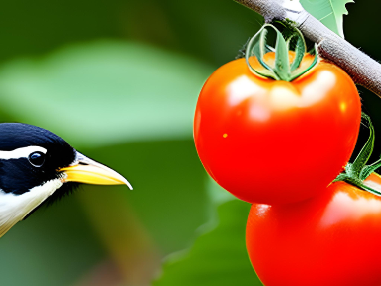 Tweet-Proof Your Tomato Garden: How to Stop Birds from Eating Tomatoes